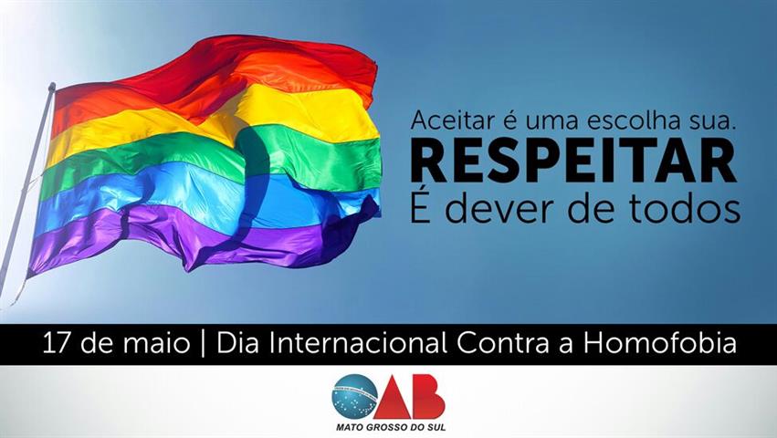 OAB/MS contra o preconceito. A favor da Igualdade. - OABMS